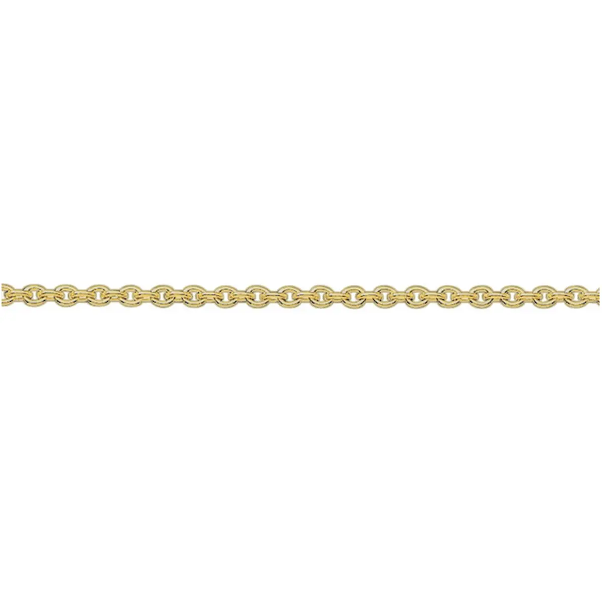 18ct yellow gold 18" trace link chain | Jamieson & Carry - Jamieson & Carry