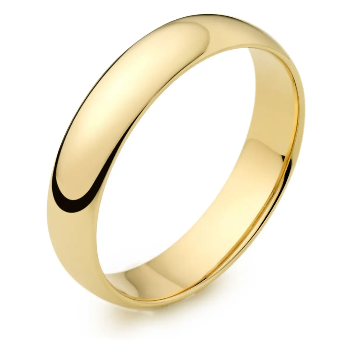 18ct Yellow Gold 4mm Wedding Band | Jamieson & Carry - Jamieson & Carry
